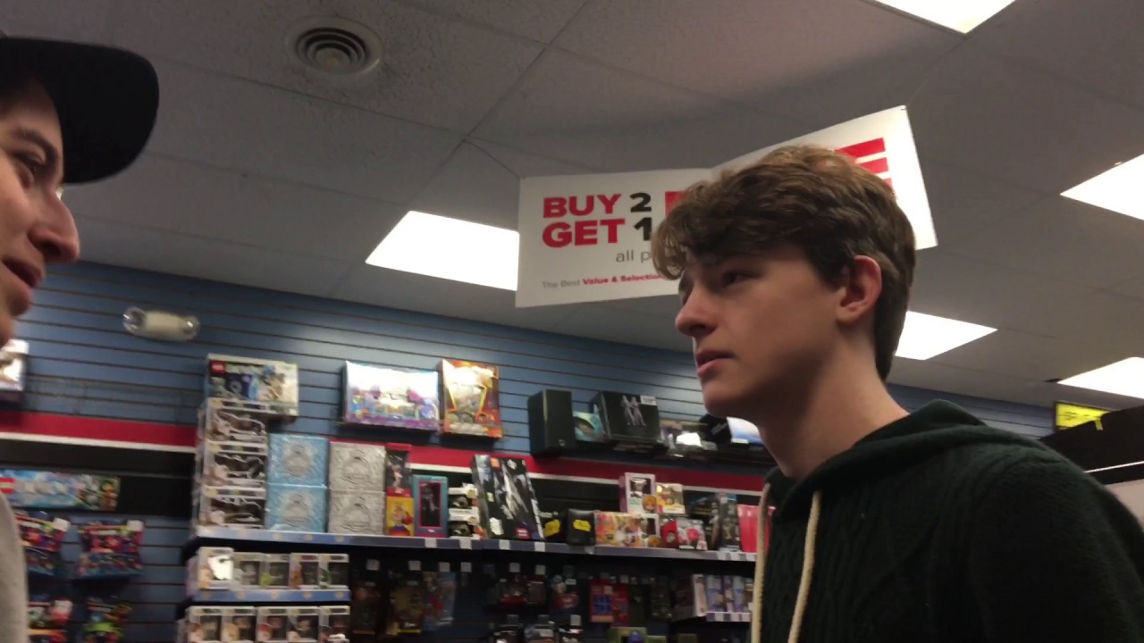 Kid Destroys Gamestop And Gets Arrested Must Watch