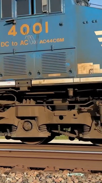 NS 4001 trailing on 70 mph BNSF Z train!! #bnsfrailway #nsrail #bnsf #norfolksouthern # ...