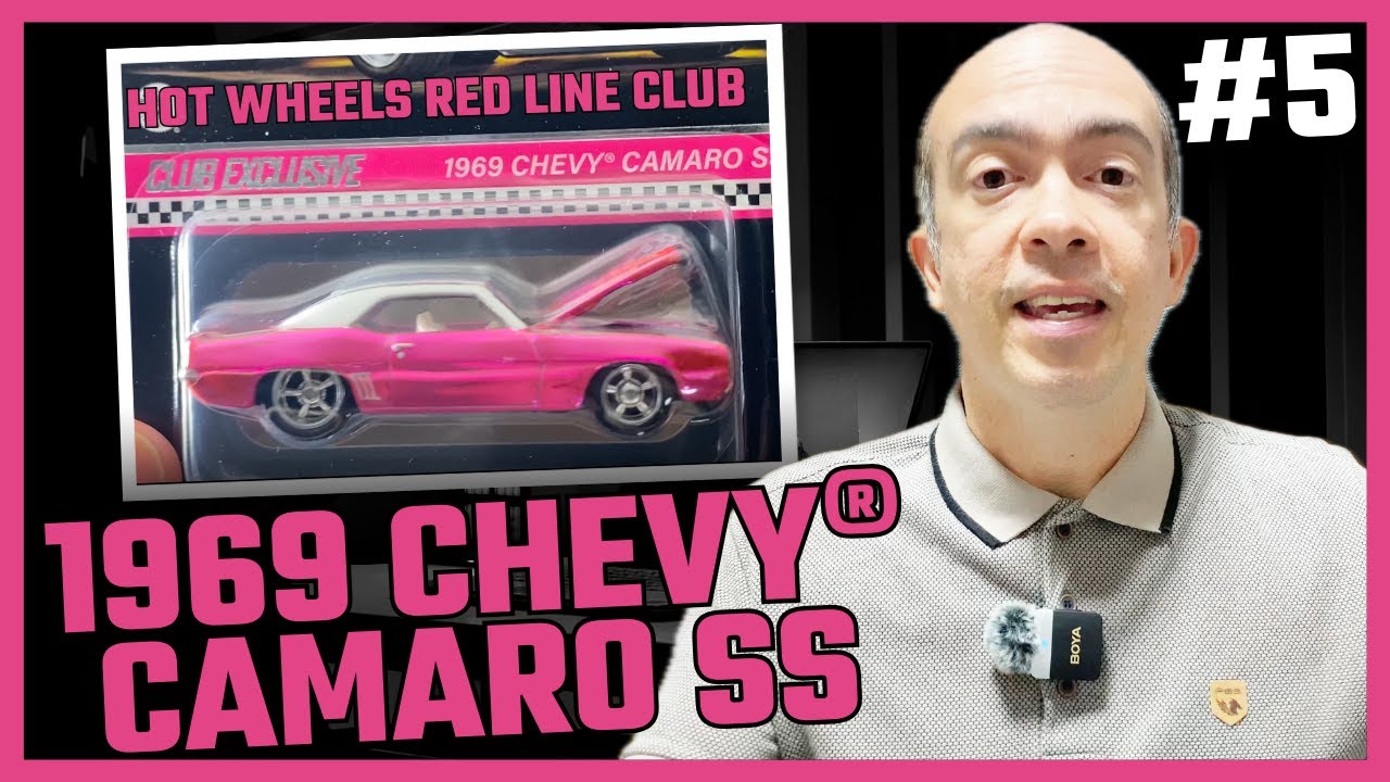 Hot Wheels Red Line Club RLC CHEVY CAMARO SS 1969 Real Riders - YouTube