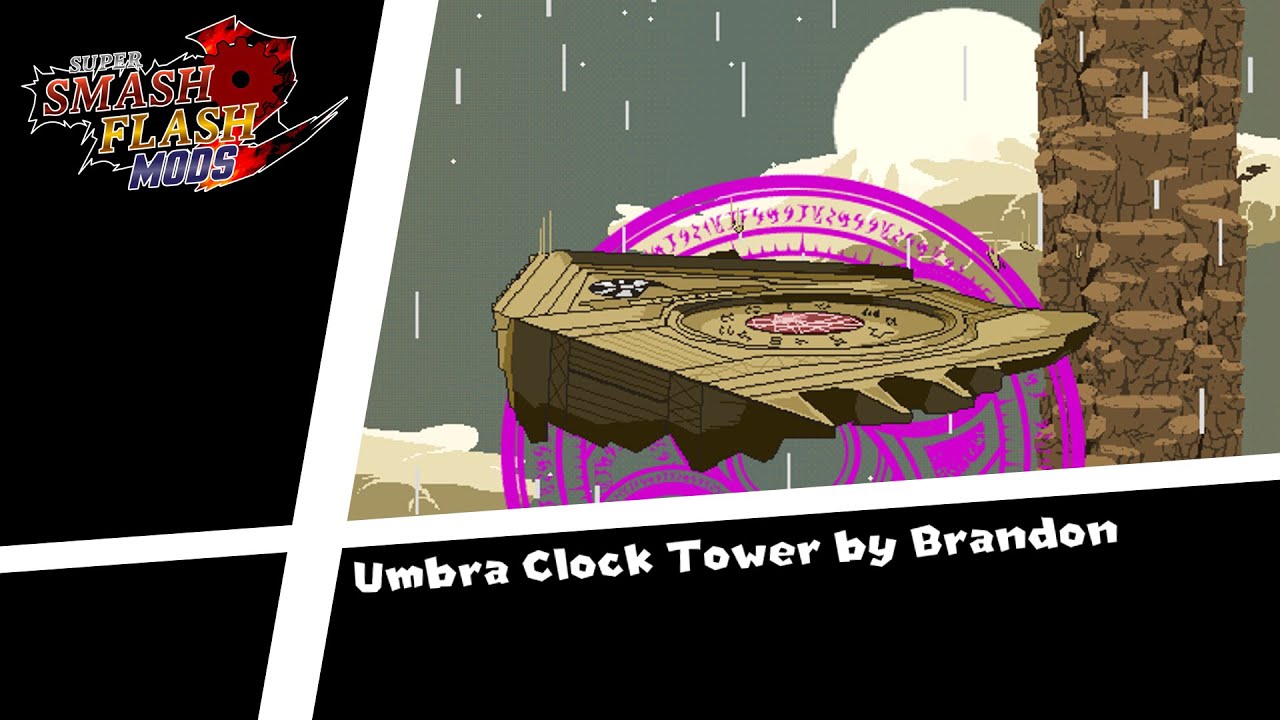 SSF2 Mods Showcase: Umbra Clock Tower by Brandon - YouTube