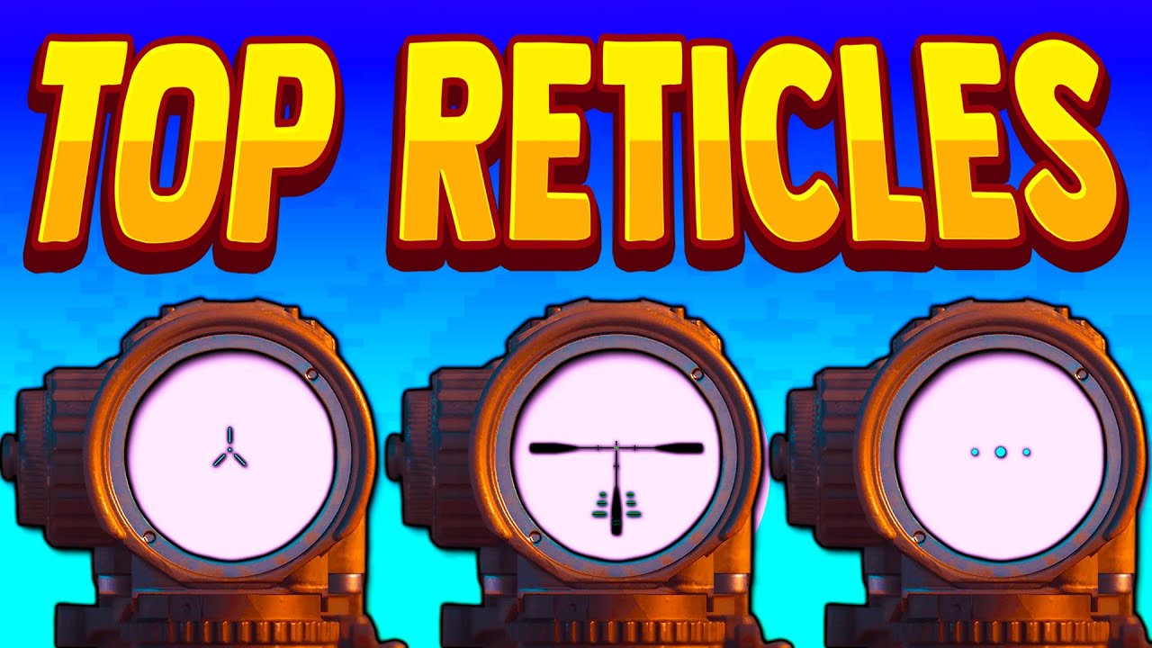 BEST FREE RETICLES in Warzone (Improve Your Aim/Accuracy Instantly ...