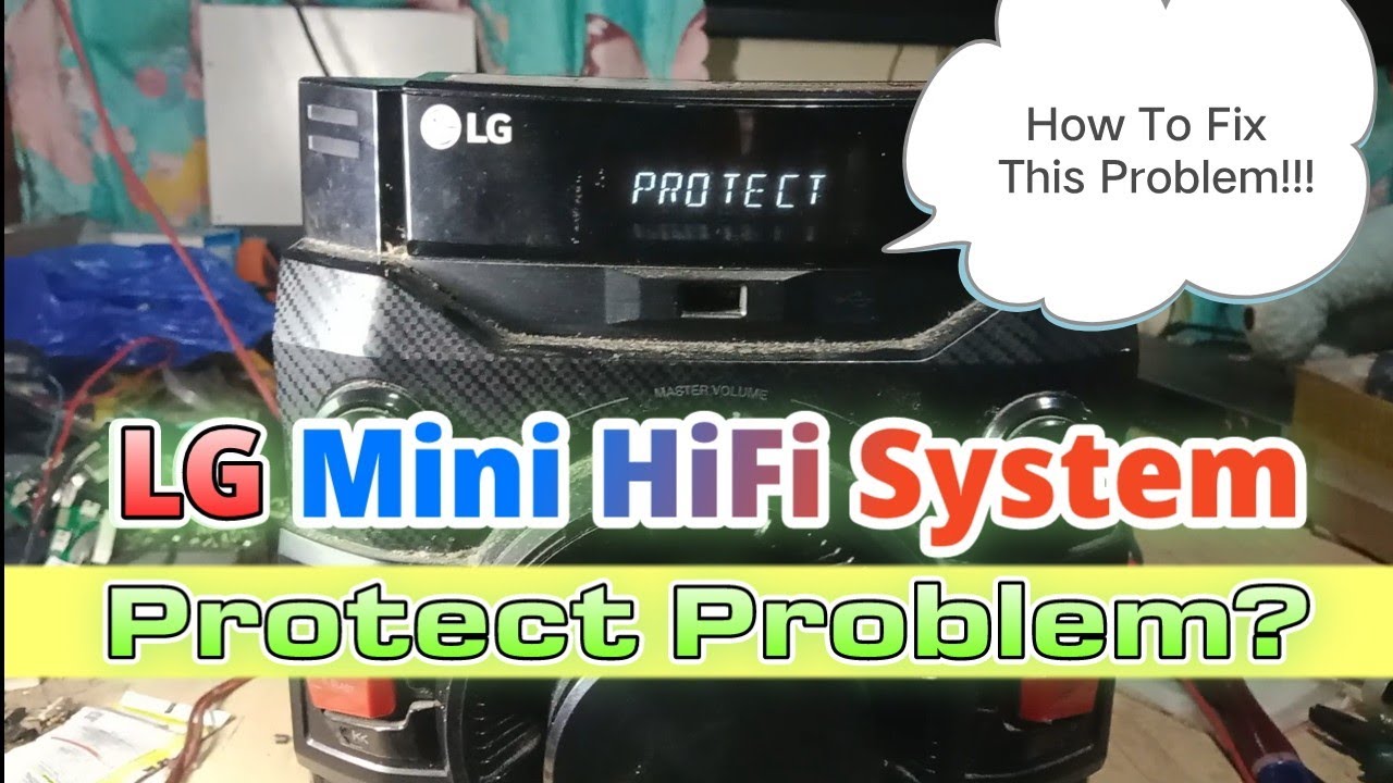LG Mini HiFi System Model: DM5660K | Protect Problem #share #repair #lg - YouTube