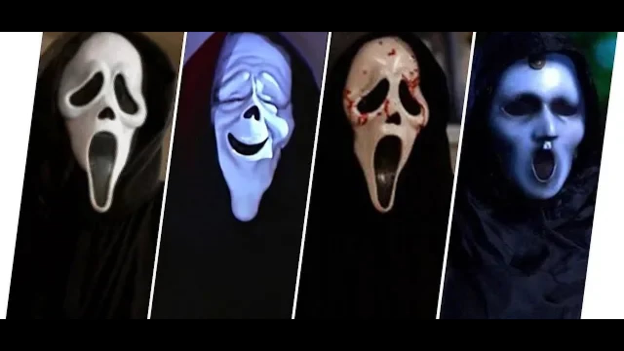 Ghostface Evolution in Movies, TV & Cartoons Scream - YouTube