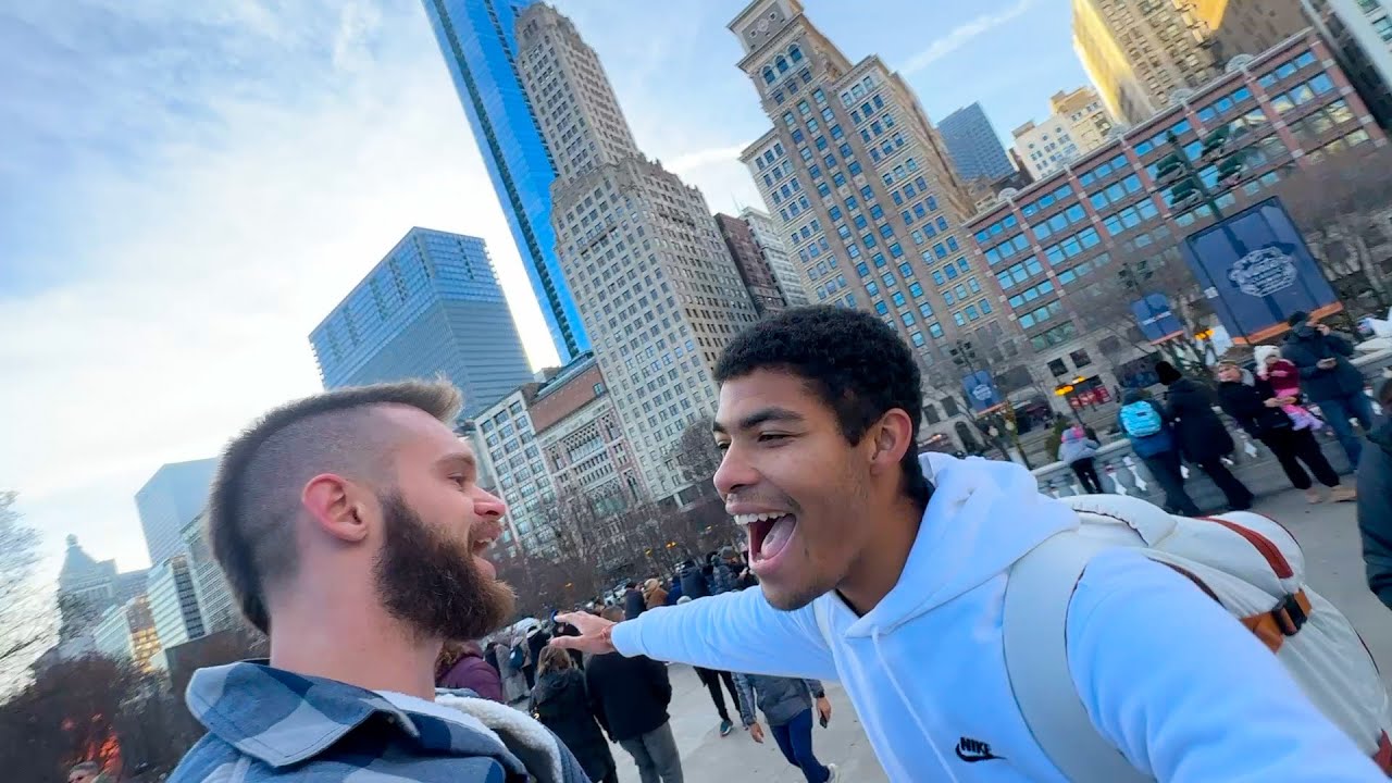 Happy New Year!! Running amuck in Chicago with David - YouTube