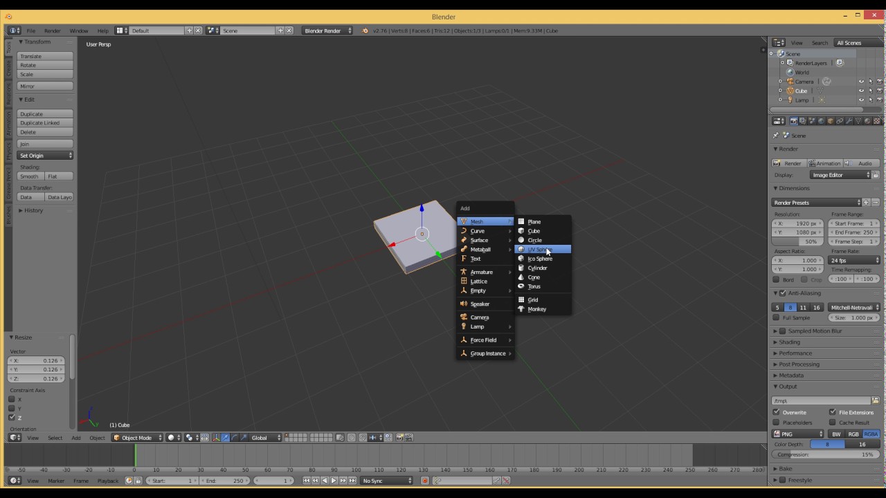 Blender - Tutorial rápido - Dynamic paint com objetos - YouTube
