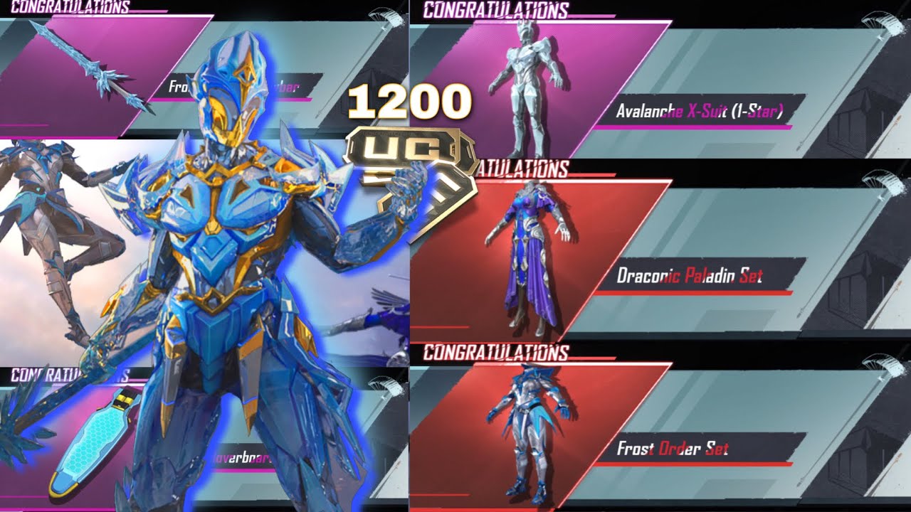 Avalanche X-Suite Crate Opening | Got X-Suite with just 1200 UC | BGMI ...