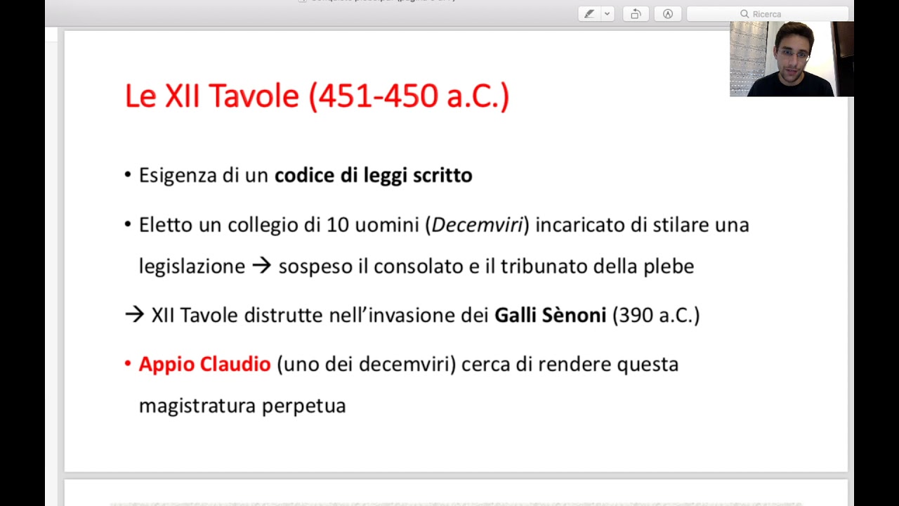Storia romana - Le conquiste della plebe e le XII Tavole - YouTube