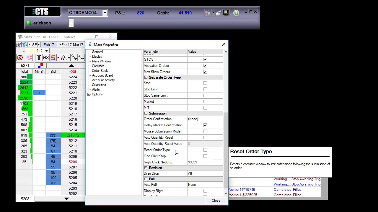 Submit a Stop Market Order - YouTube