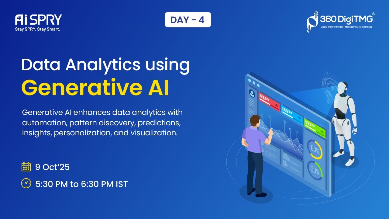 Data Analytics using Generative AI | Day 4 | 360DigiTMG - YouTube
