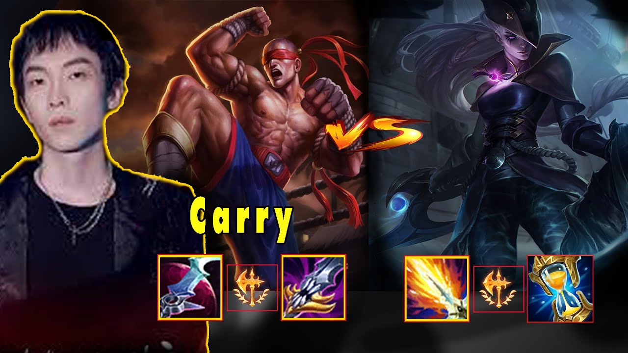 SALLY WITH LEE SIN TRICK COUNTER JG SO GOOD CARRY MATCH - YouTube