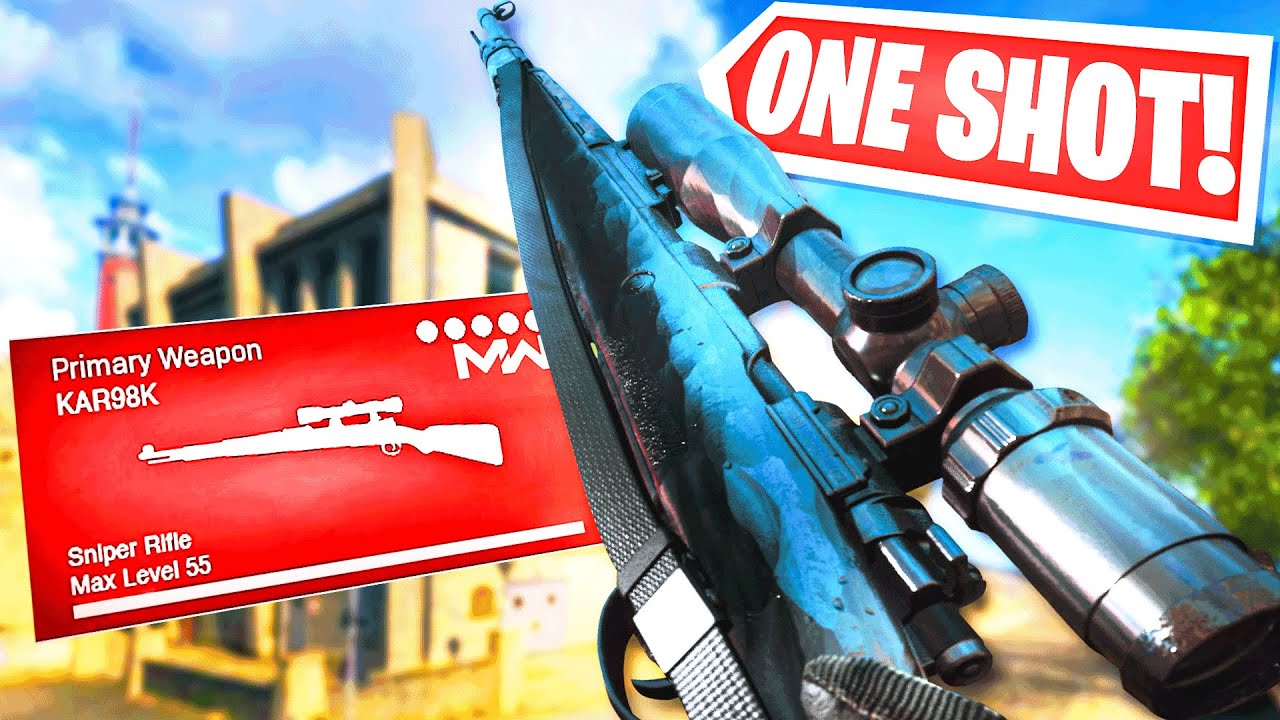 new *ONE SHOT* KAR98 on REBIRTH ISLAND! 😍 (Best KAR98K Class Setup ...