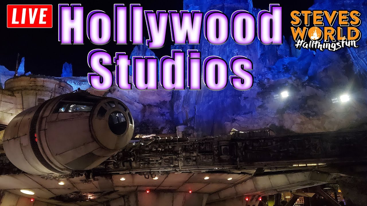 🔴 LIVE: Hollywood Studios | Rides And More - YouTube