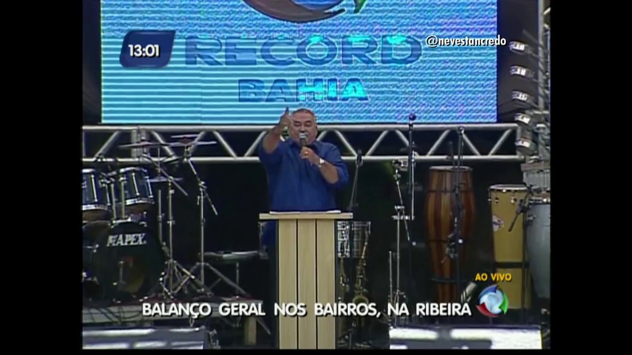 Abertura do "Balanço Geral BA nos bairros" com Raimundo Varela na ...