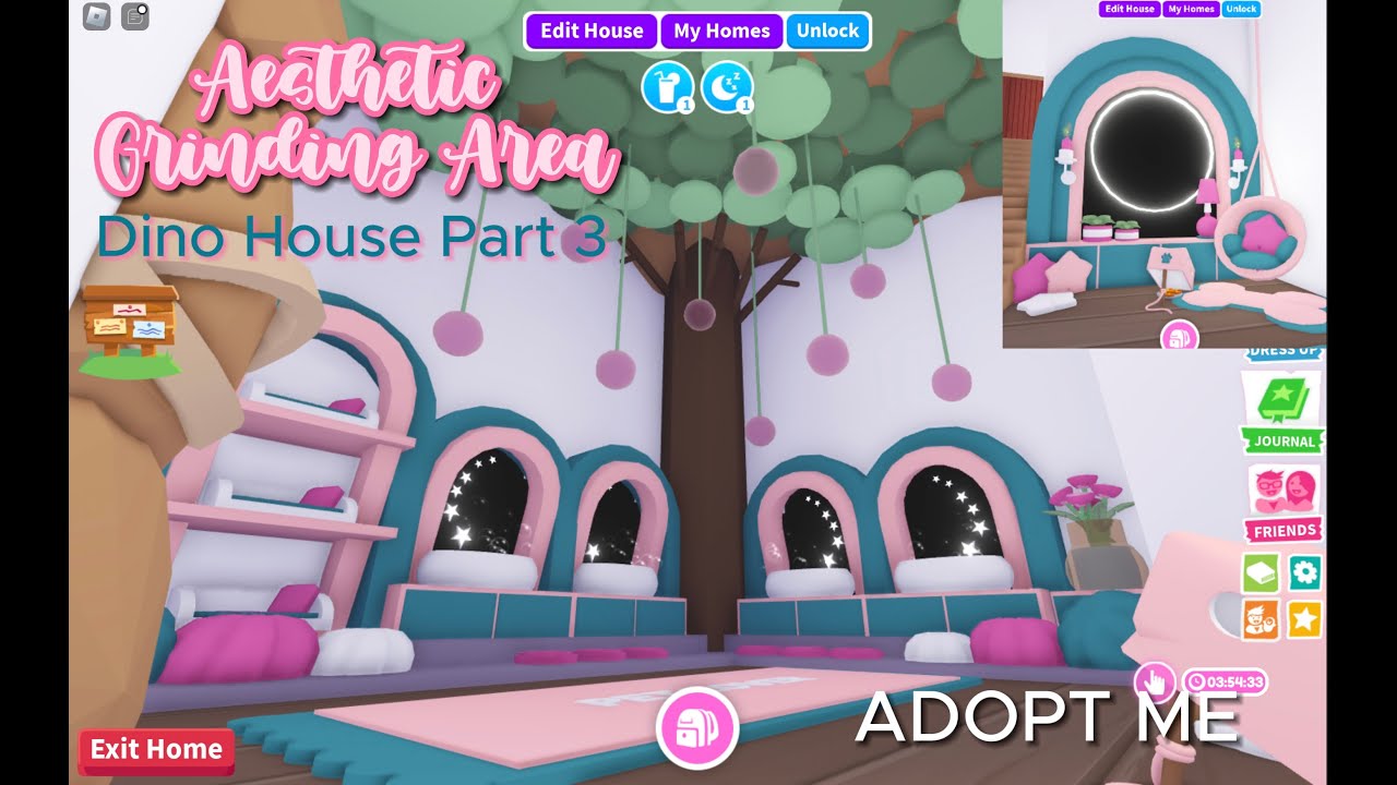 Dino House Aesthetic and a Cute Grinding Area (speed build part 3 ...