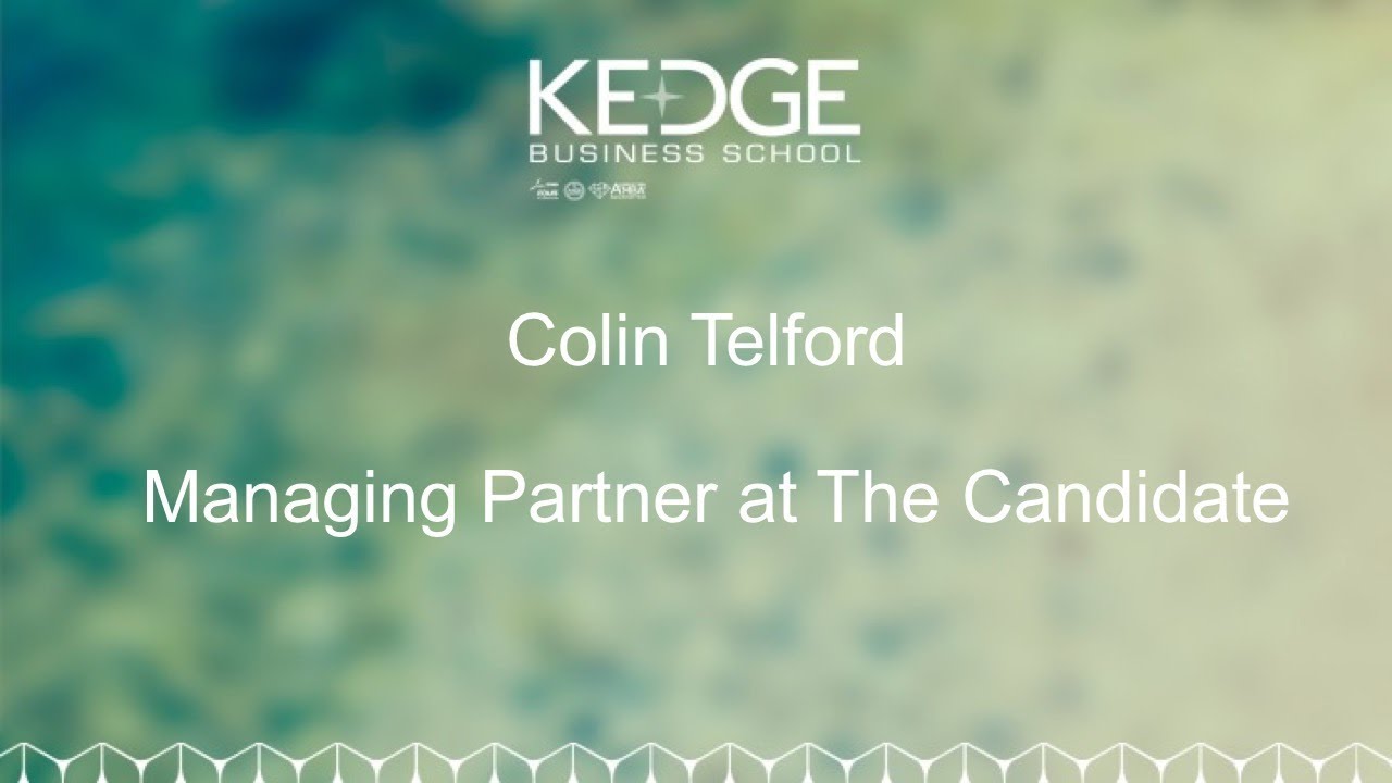 Colin Telford 4/4 The international differences in # ...