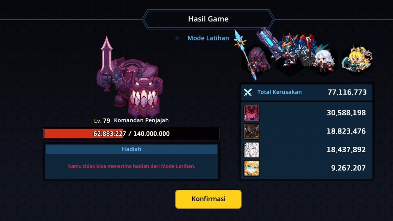 [Guardian Tales] Raid Dark Cammie, Oghma, Claude, Vinette || Invader Commander Lv 79 - YouTube