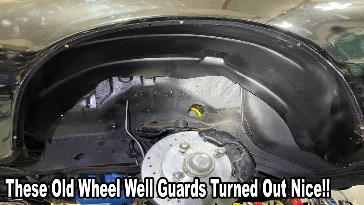Black Mustang II Cobra II Wheel Well Guards Installation Mustang II ...