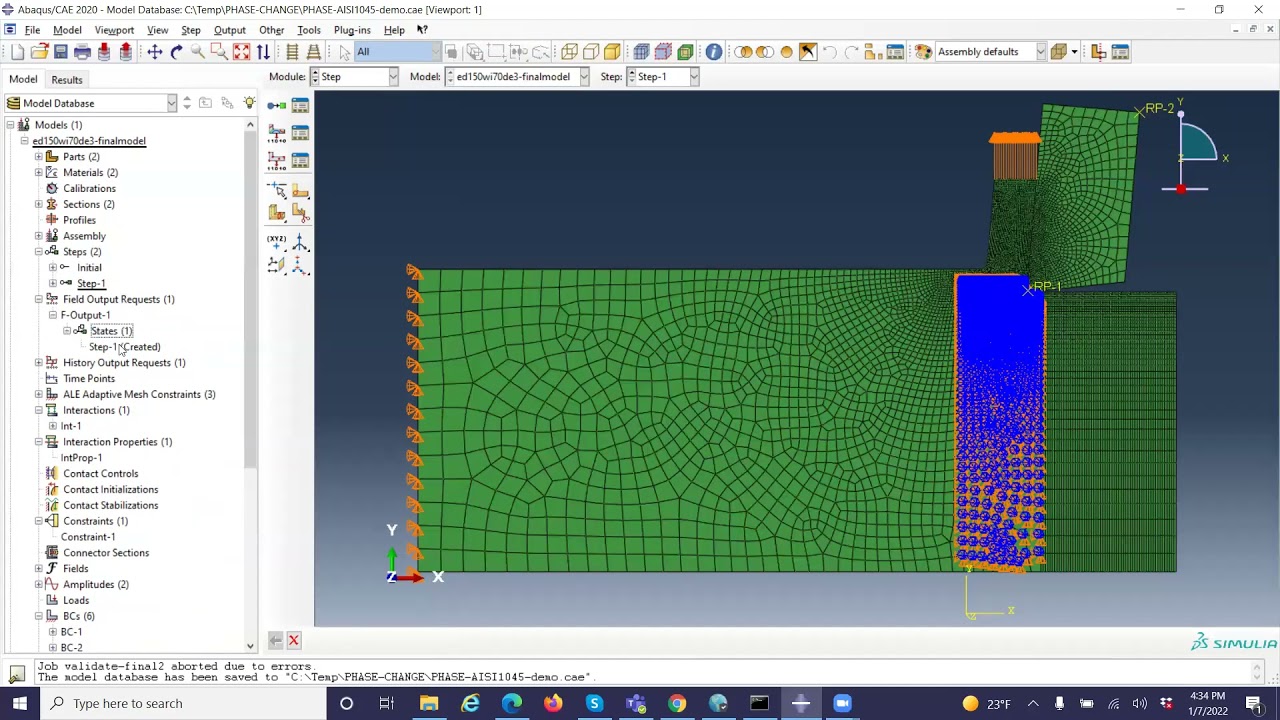 CEL Abaqus modeling of high speed machining of AISI 1045 Steel - YouTube