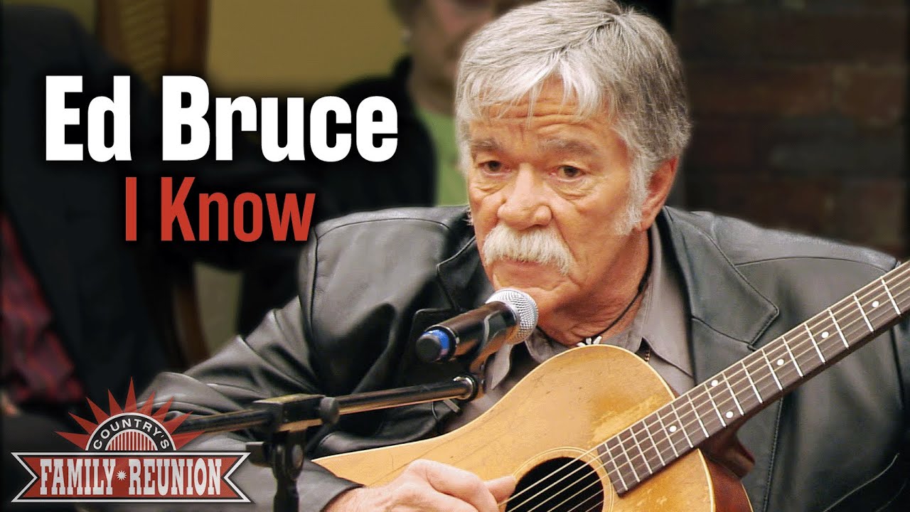Ed Bruce sings "I Know" - YouTube