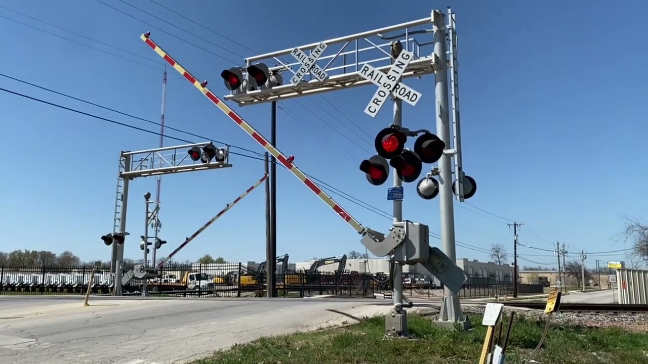 U.P 2683 pulling Amtrak as a double header w/ Amtrak p42dc 56 - YouTube