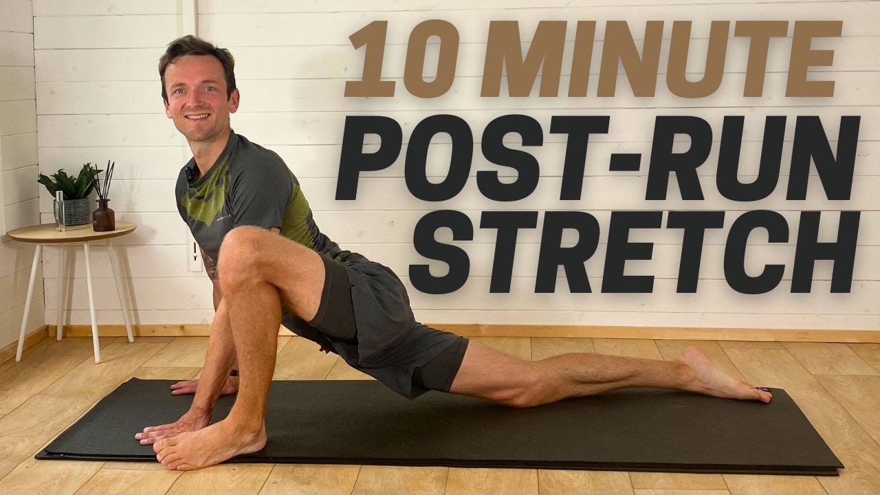 10 minute Post Run Refreshing Stretch - YouTube