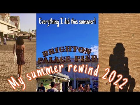 my summer rewind 2022| everything I did this summer - YouTube