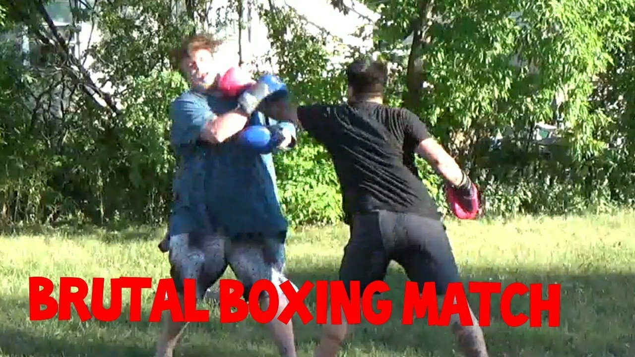 Slugfest boxing match!!! (Brutal) - YouTube