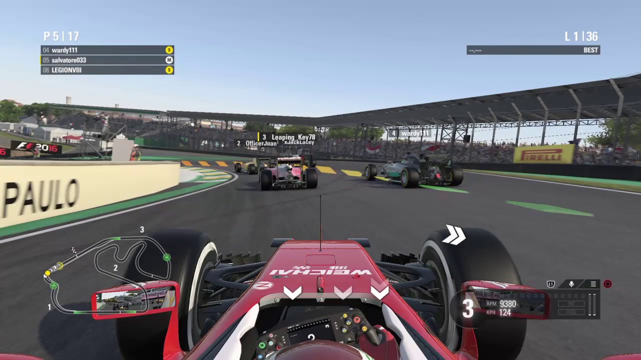 F1™ 2016 wardy bye - YouTube