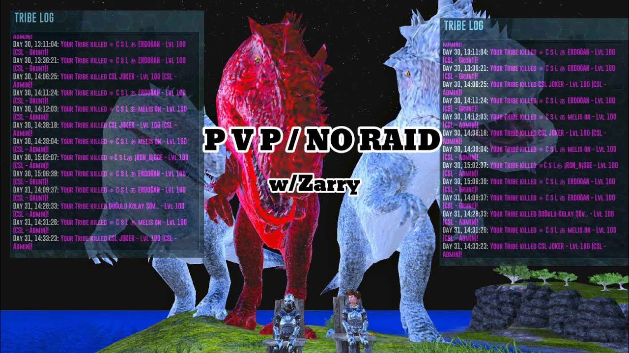 Ark mobil Pvp no raid /Zarry - YouTube