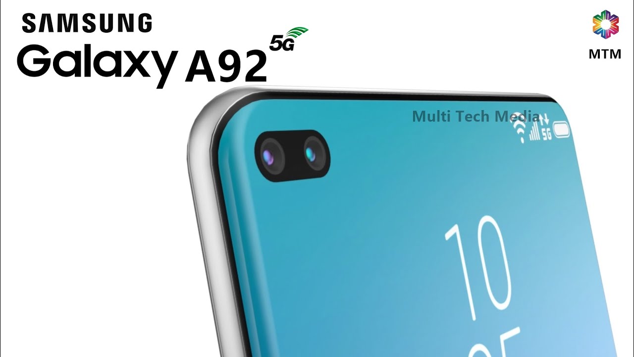 Samsung Galaxy A92 5G First Look, Price, 16GB RAM, Release Date, Camera ...