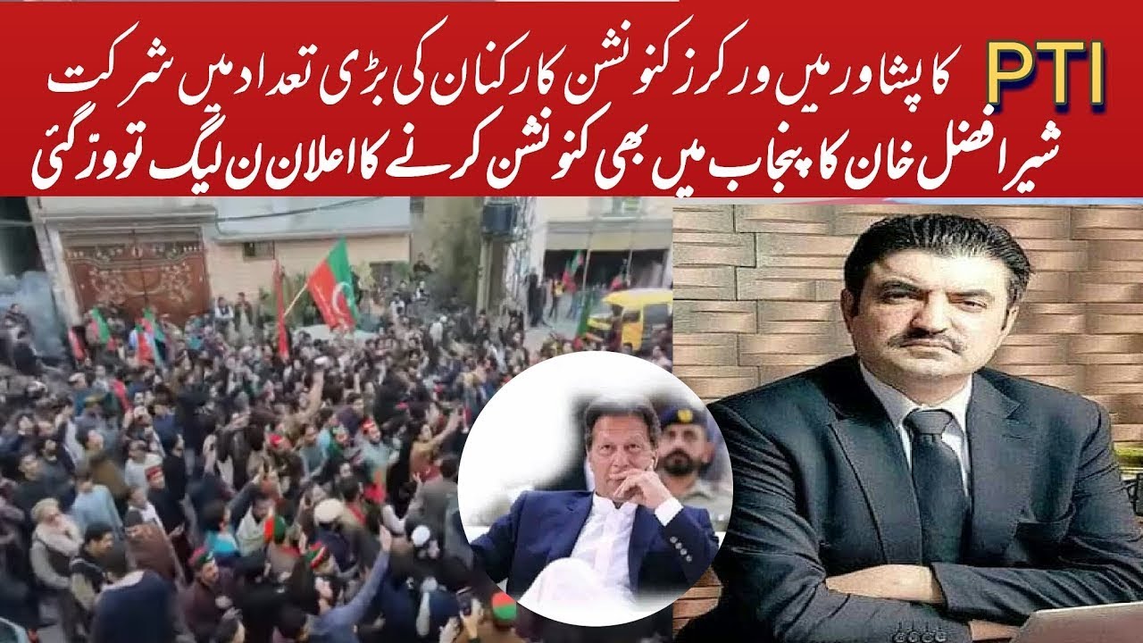 PTI Workers Convintion Peshawar | Sher Afzal Marwat Full Speech | The ...
