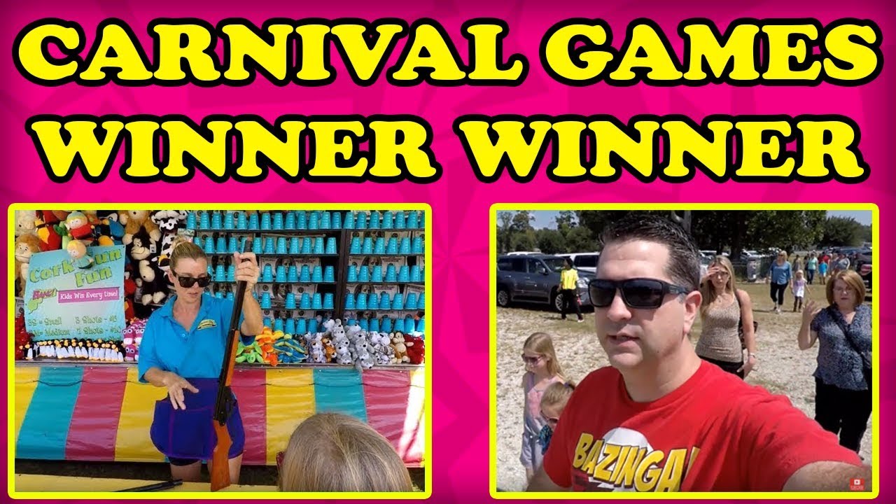 POP GUN Carnival Game! Midway Games Skee Ball, Balloon Pop, and ...