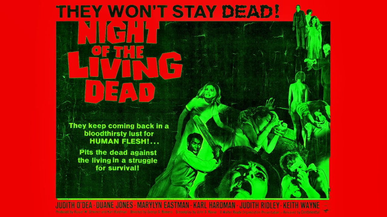 NIGHT OF THE LIVING DEAD (1968) - George Romero's Zombie Masterpiece ...