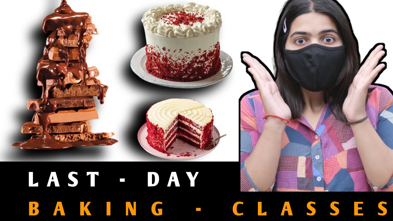 Last day baking class //. How to make cake base // first day baking ...
