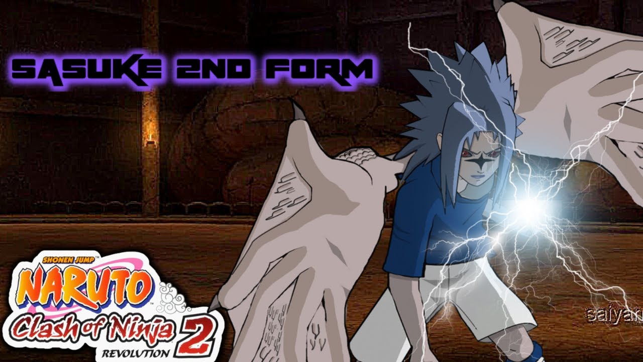 Sasuke 2nd Form -Naruto clash of ninja 2 score attack - YouTube