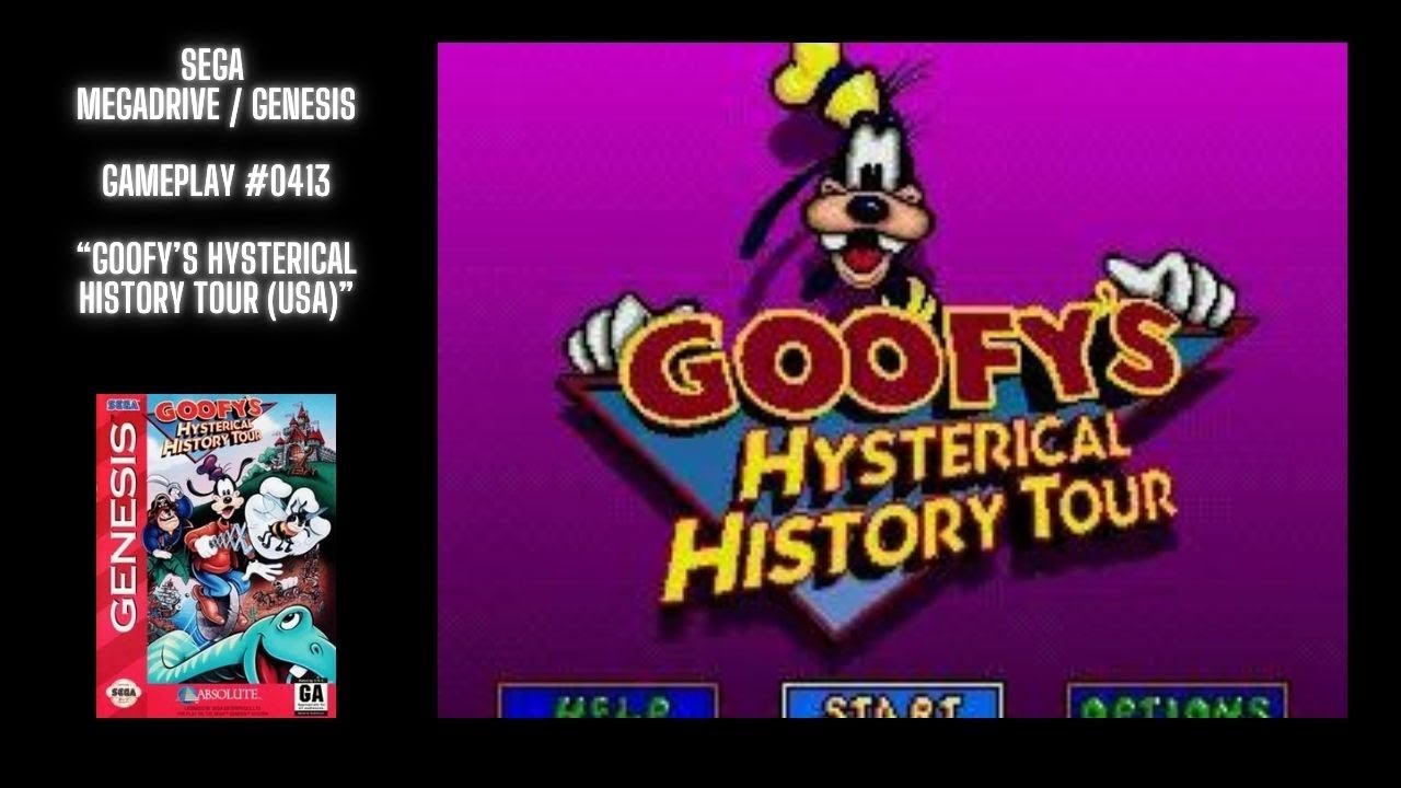 Goofy's Hysterical History Tour (USA) (Genesis / Gameplay #0413) - YouTube