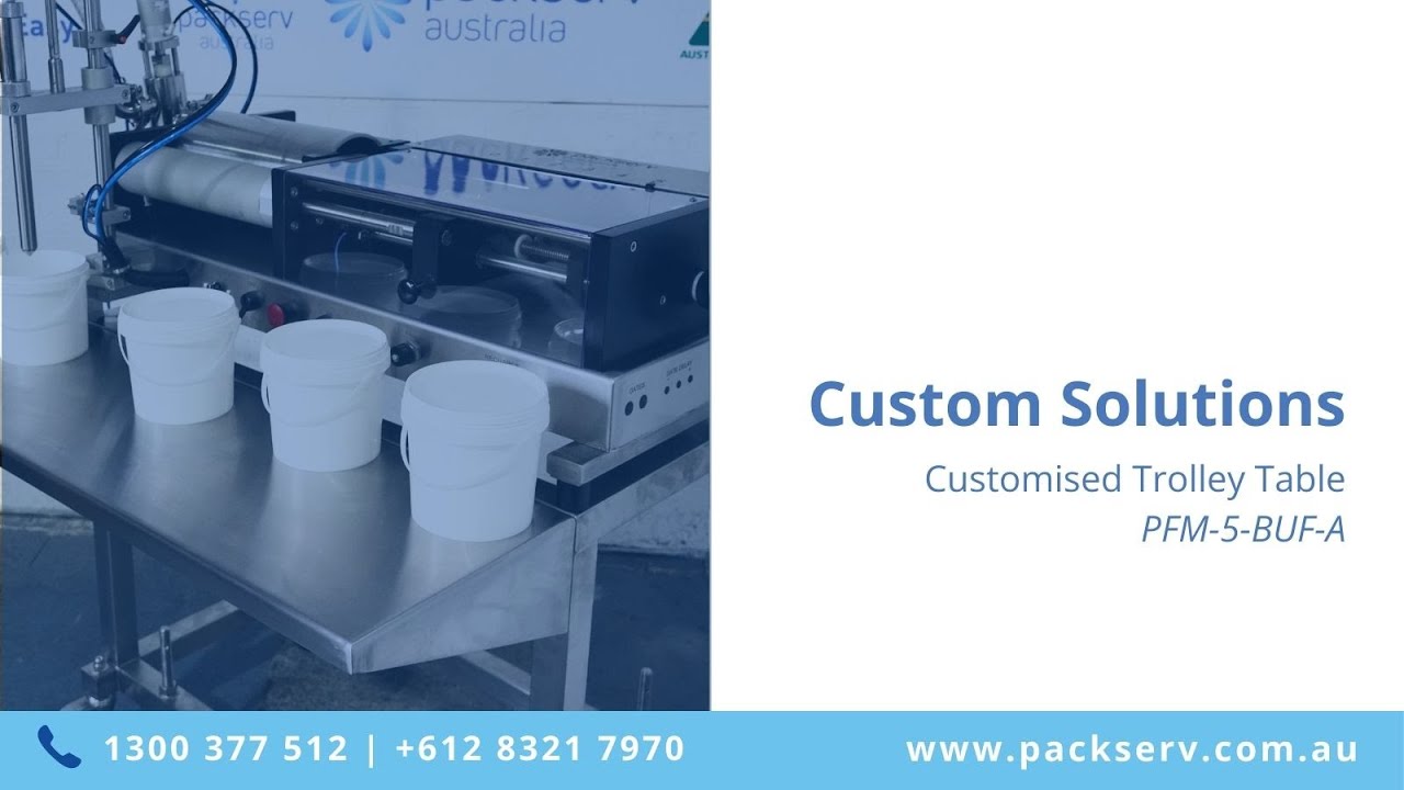 Single Head 5Ltr Filler Trolley optionable attached in-built table ...