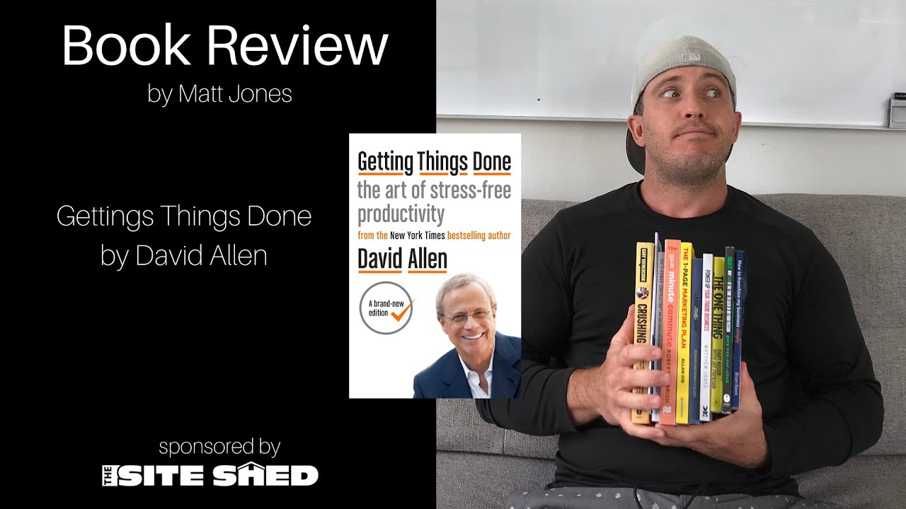 Book Review #11 - 'Gettings Things Done' by David Allen - YouTube