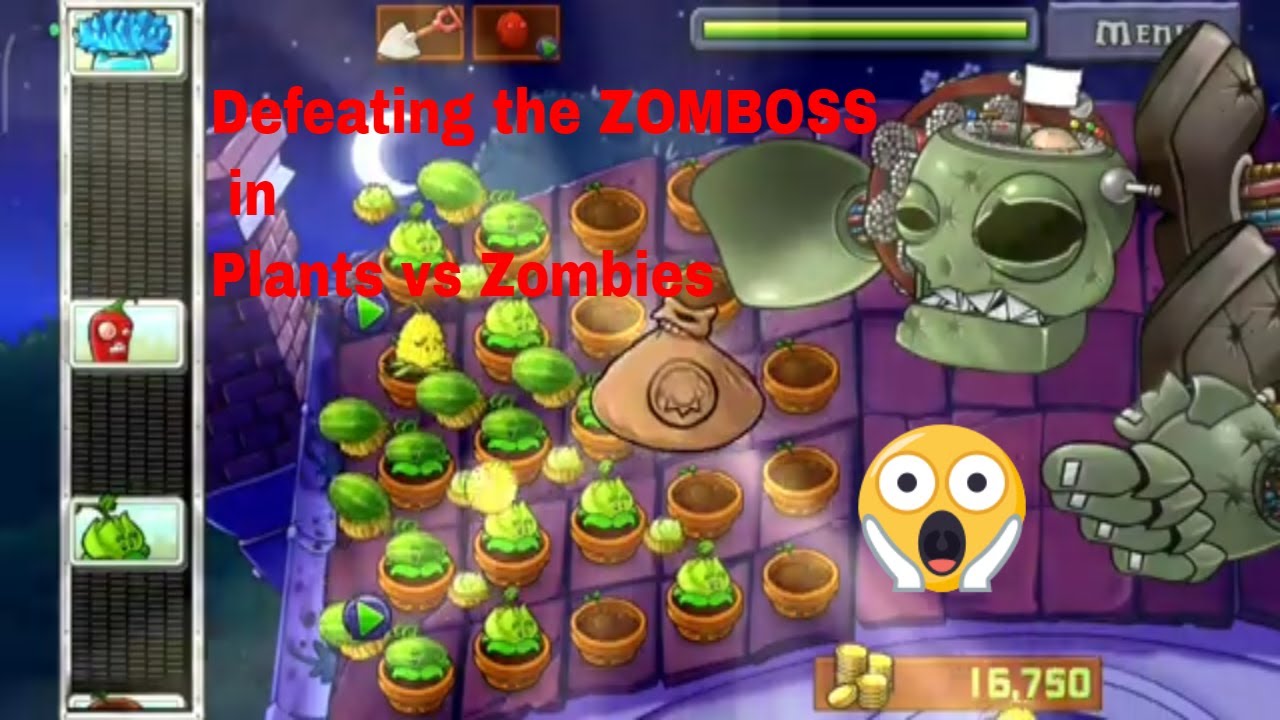 How to beat the final boss Dr. Zomboss in Plants vs. Zombies | Plants ...