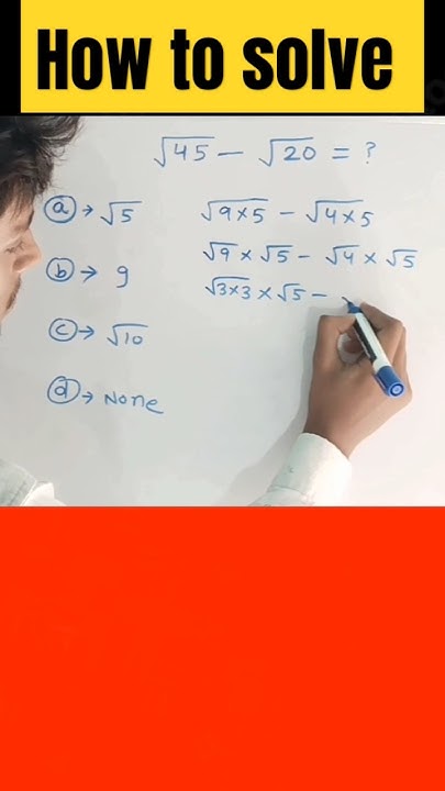 Square Root Math Trick #shortsvideo #ytshorts #maths - YouTube