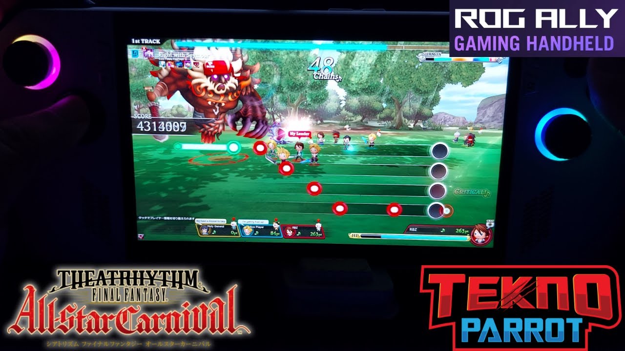 ROG Ally Z1 Extreme: Theatrhythm Final Fantasy All Star Carnival Final ...