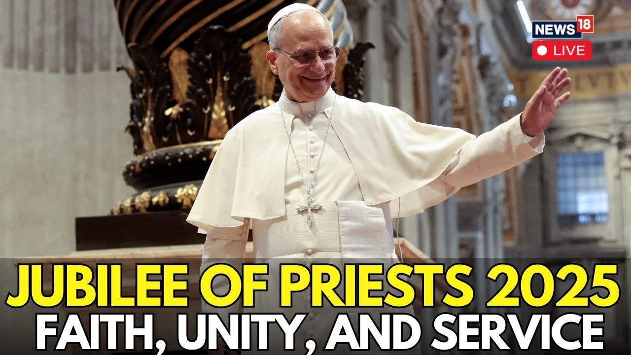 LIVE: Jubilee of Priests 2025 | Pope Leo XIV Gets Rock Star Welcome at ...