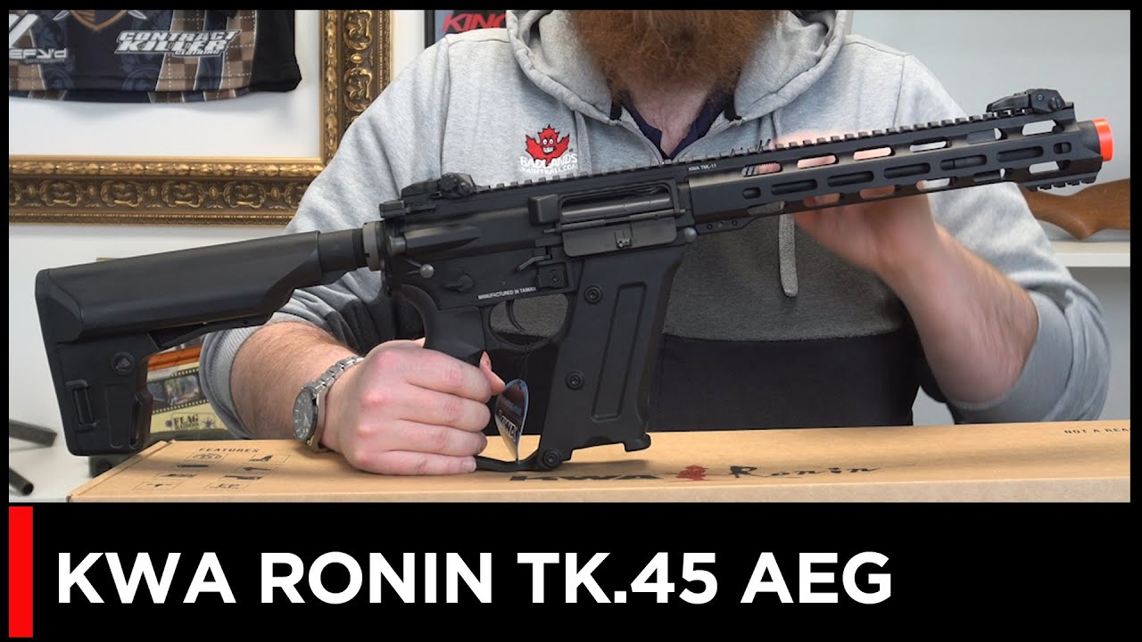KWA Ronin TK.45 AEG Overview - YouTube