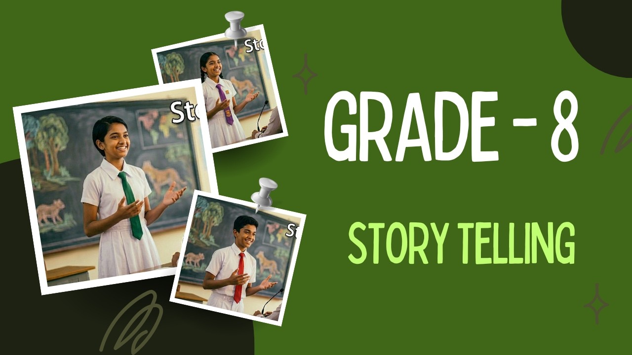 Storytelling - Grade 8 | English Language Competitions - YouTube