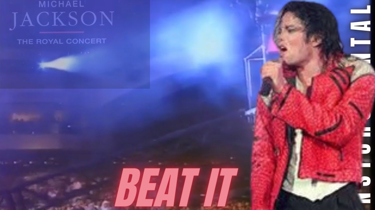 Michael Jackson - Royal Concert Beat It Recreation Instrumental - YouTube