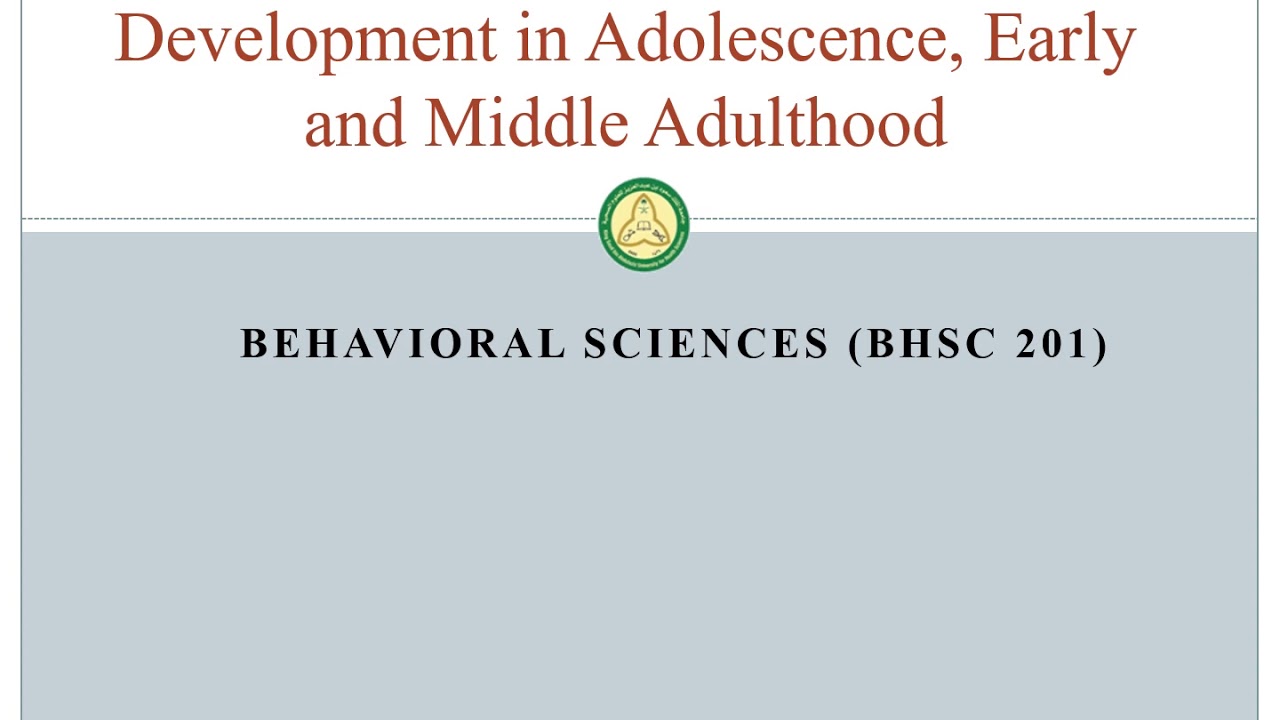 BHSC - Lecture 19 (recorded) - YouTube