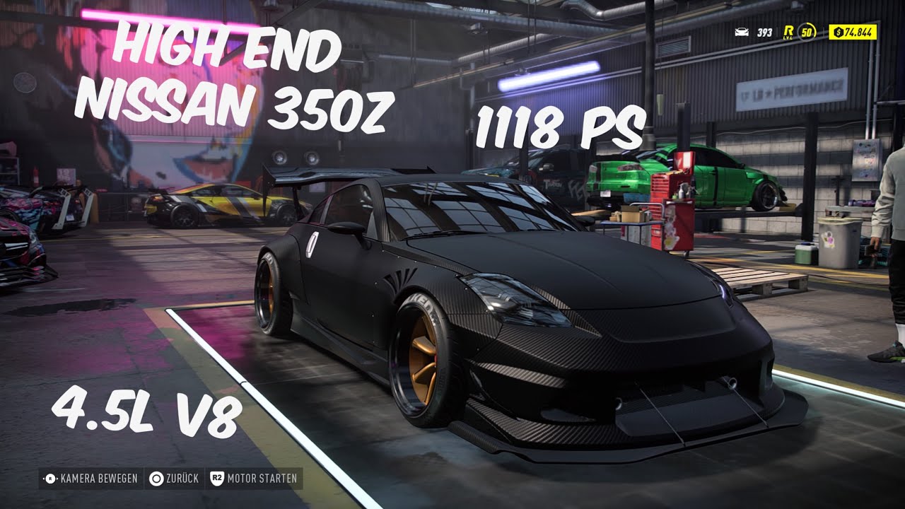 NFS Heat - High End Nissan 350Z - YouTube