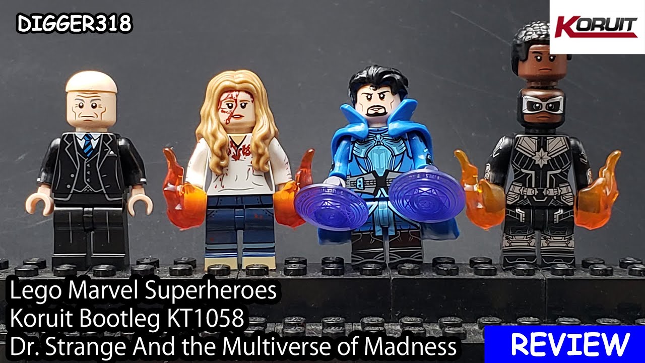 Lego Marvel Superheroes Koruit Bootleg KT1058 Dr Strange And the ...