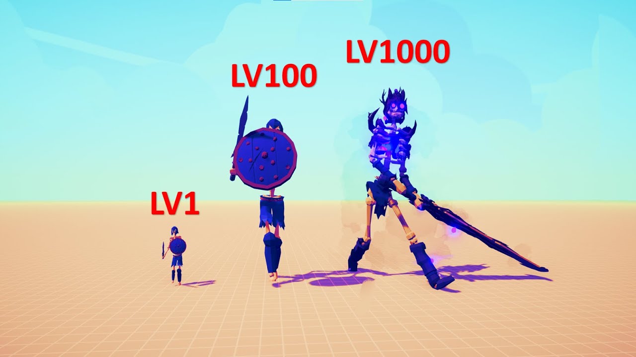 Skeleton evolution - Totally Accurate Battle Simulator TABS - YouTube
