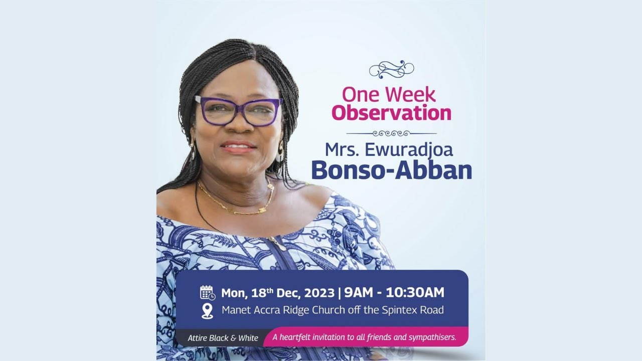 One Week Observation - Mrs. Ewuradjoa Bonsu -- Abban - YouTube